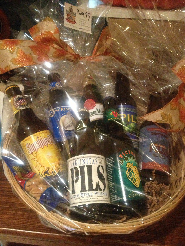 Craft Beer Basket - Growler & Gill
